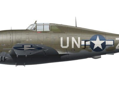 P-47D-15-RE Serial Number 42-75864 Col. Hubert 'Hub' Zemke, CO 56th F.G ...